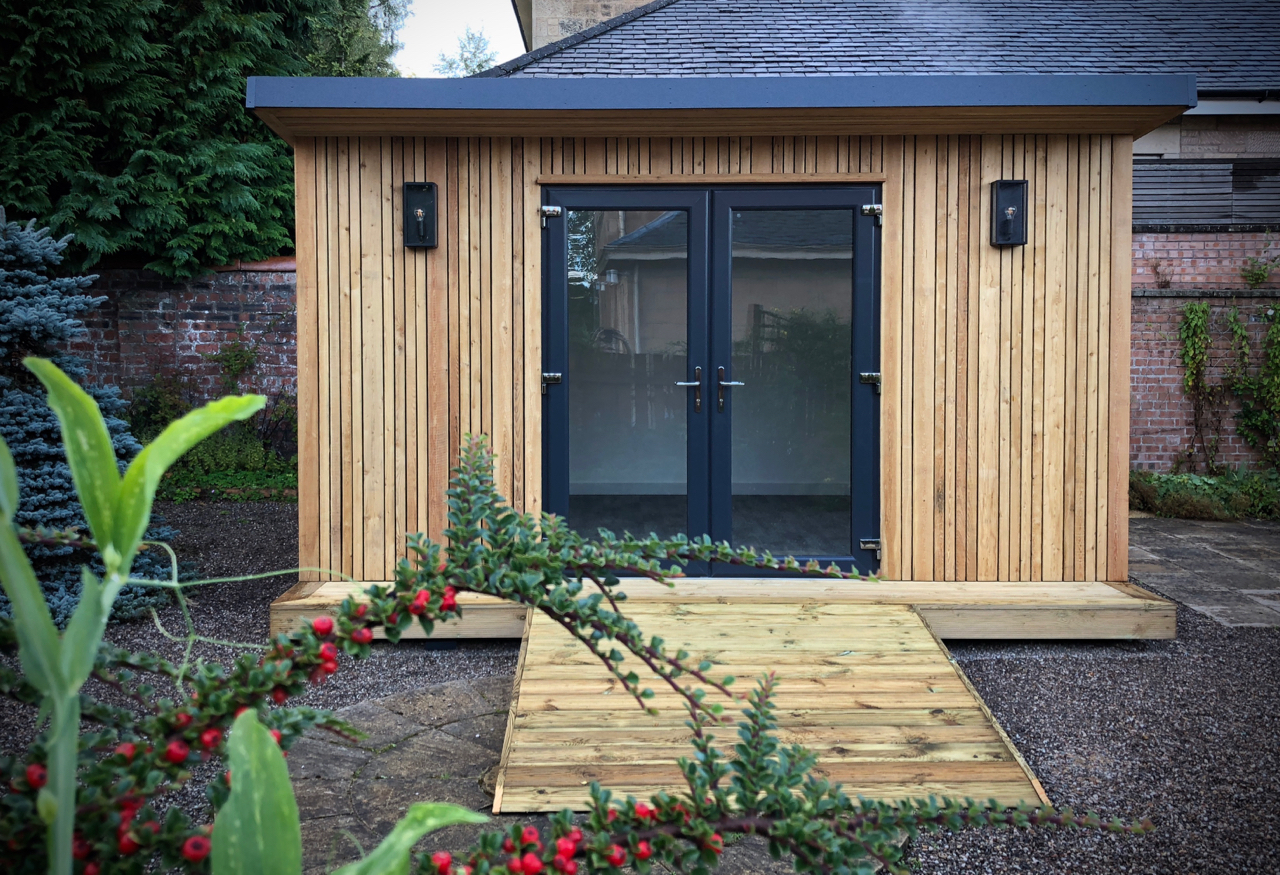 Garden Room Built at Care Home | Case Studies | Outside In Garden Rooms