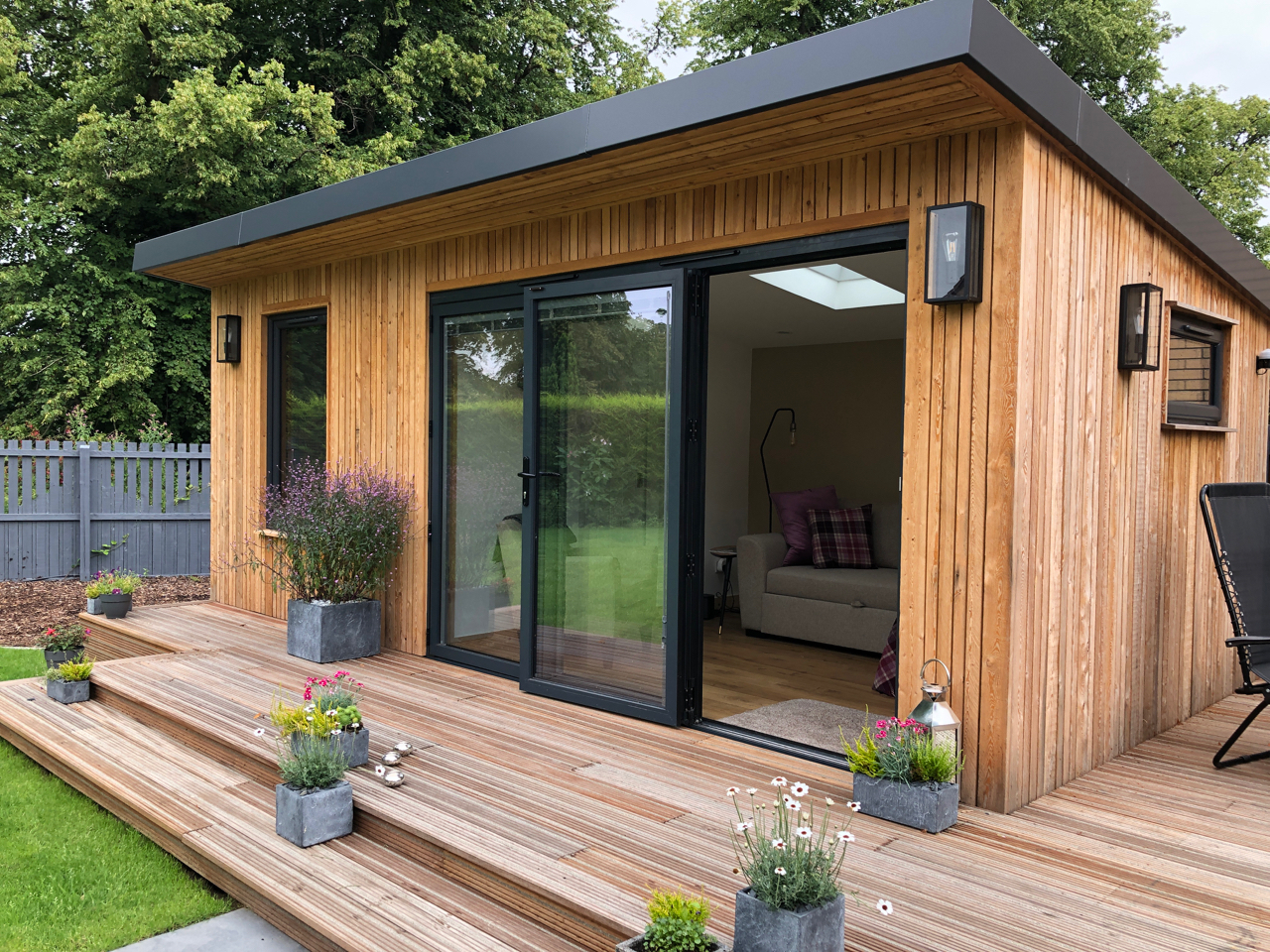 Garden Room With Office | Case Studies | Outside In Garden Rooms