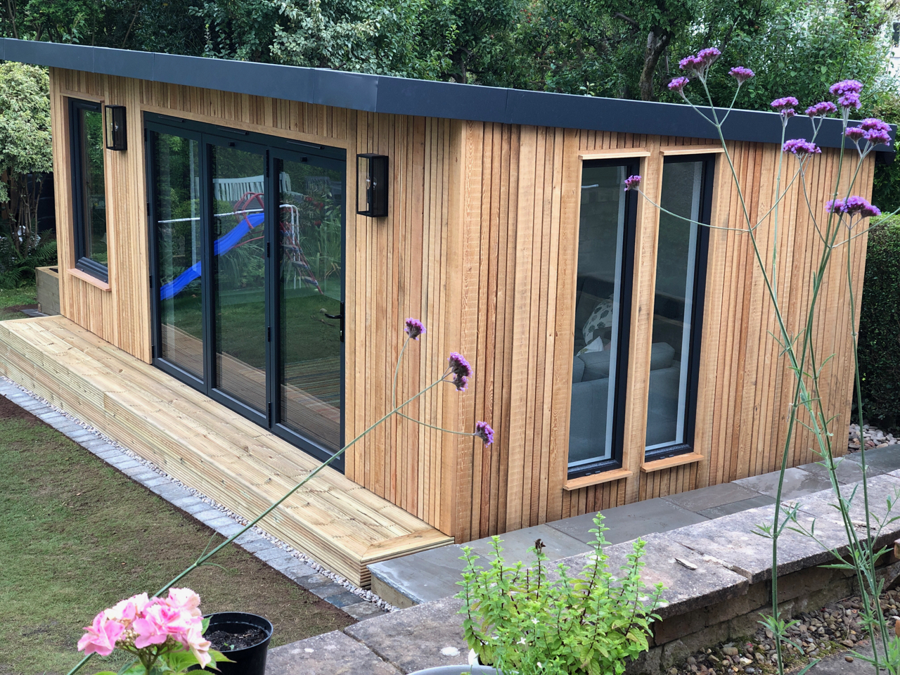 Garden Room With Bi-fold Doors | Case Studies | Outside In Garden Rooms