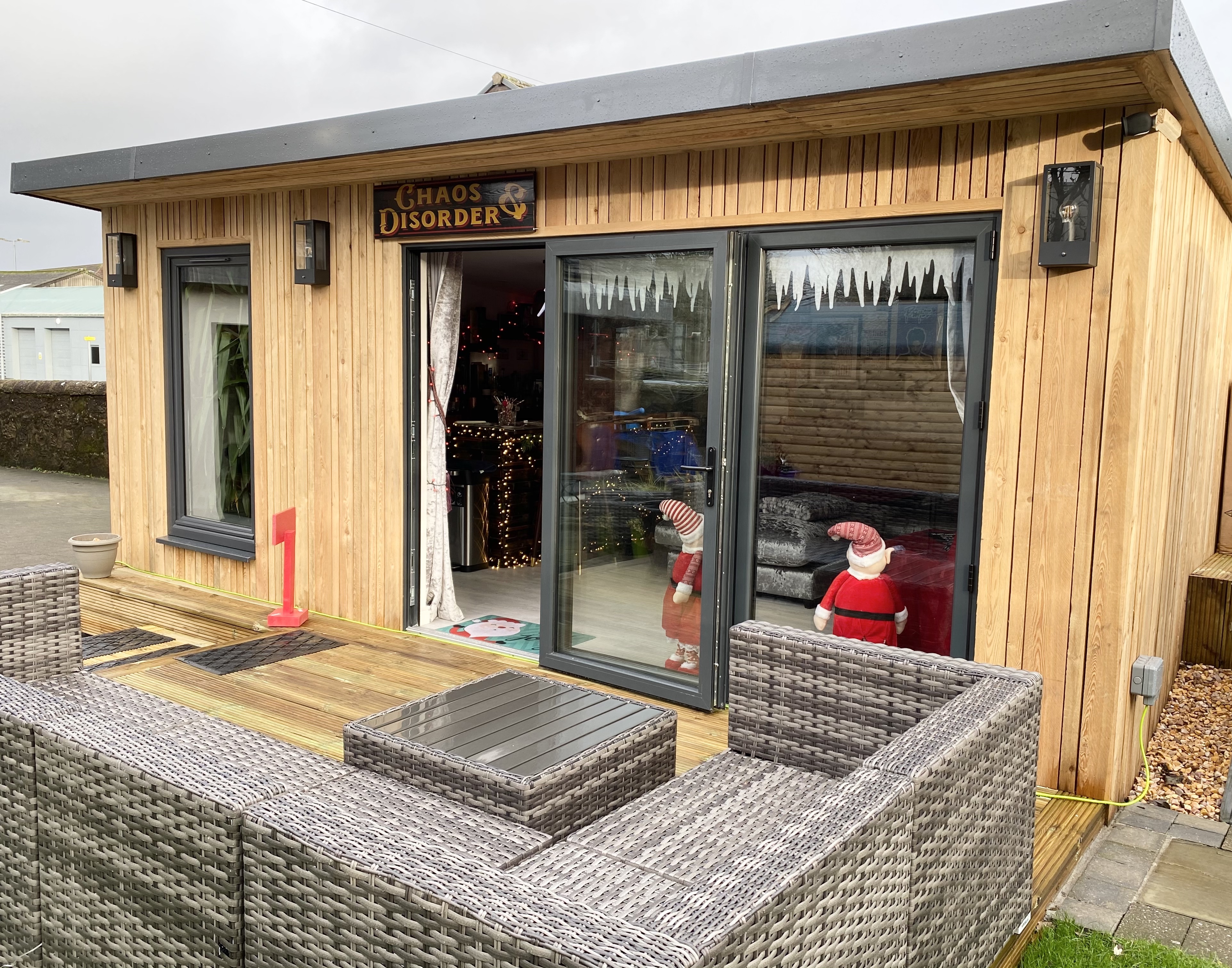 6x4 Metre Garden Room with Bar | Case Study | Outside In